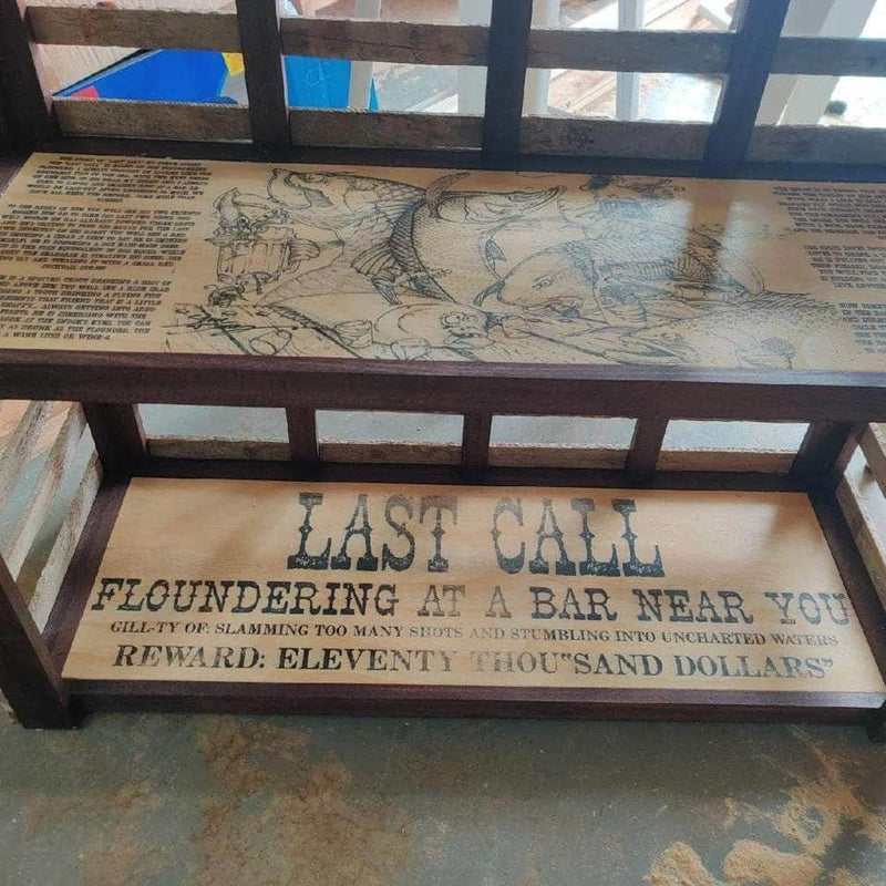 "Last Call" Bar Set - Steve Diossy Marine Artist